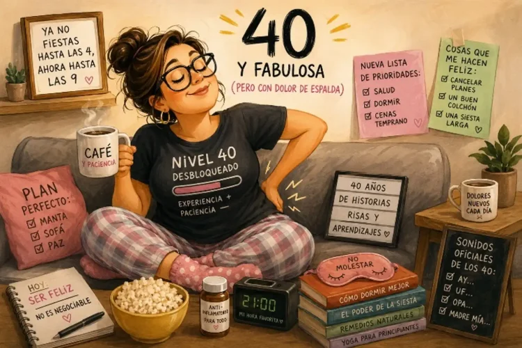 Los cuarenta: ese momento en el que el cuerpo actualiza sin pedir ...
